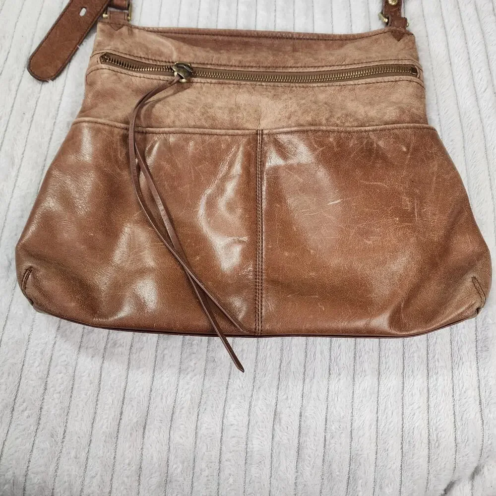 HOBO | Bags | Vintage Brown Hobo Leather Purse One Pen Mark See Pics Y ...